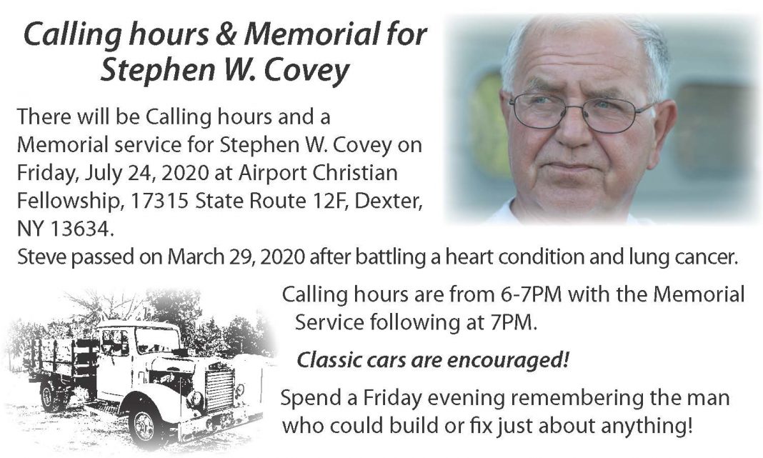 Memorial service: Stephen W. Covey | Newzjunky