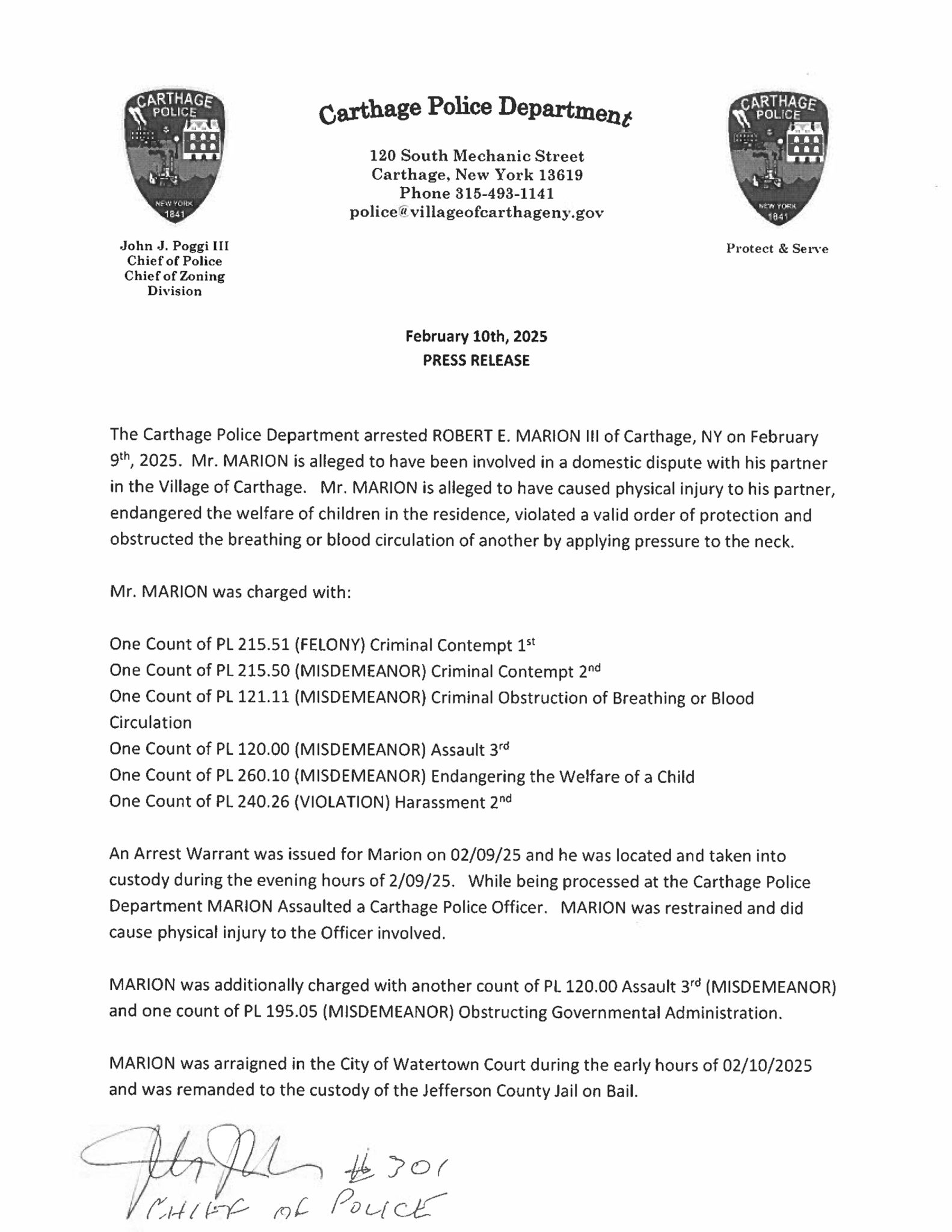 What happened overnight? Police blotter report for Monday, Feb. 10 ...