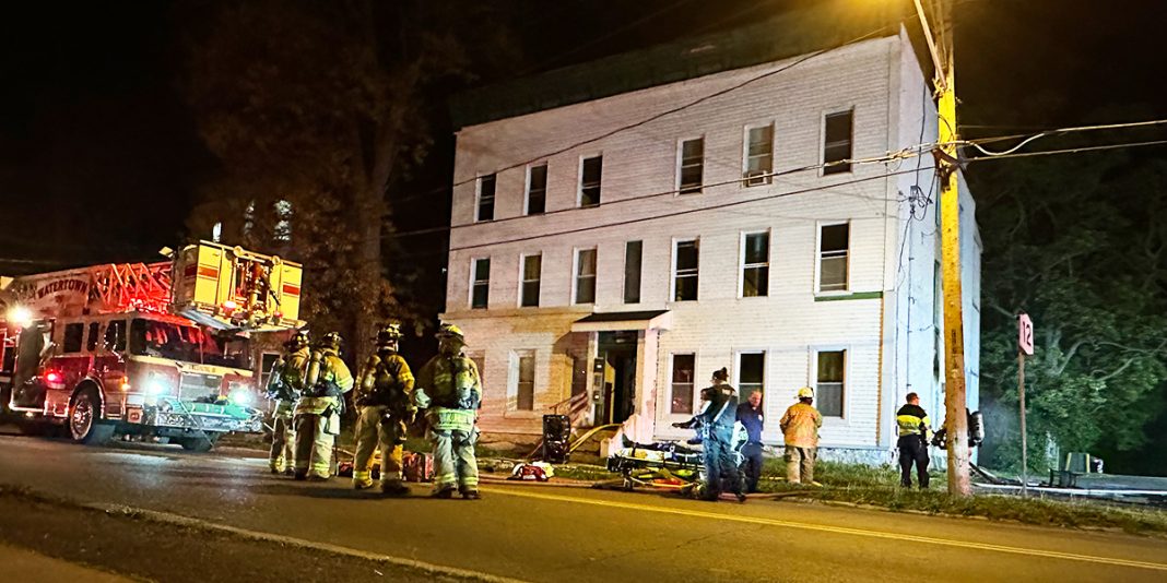 Fire damages apartment building on W. Main Street in Watertown early ...